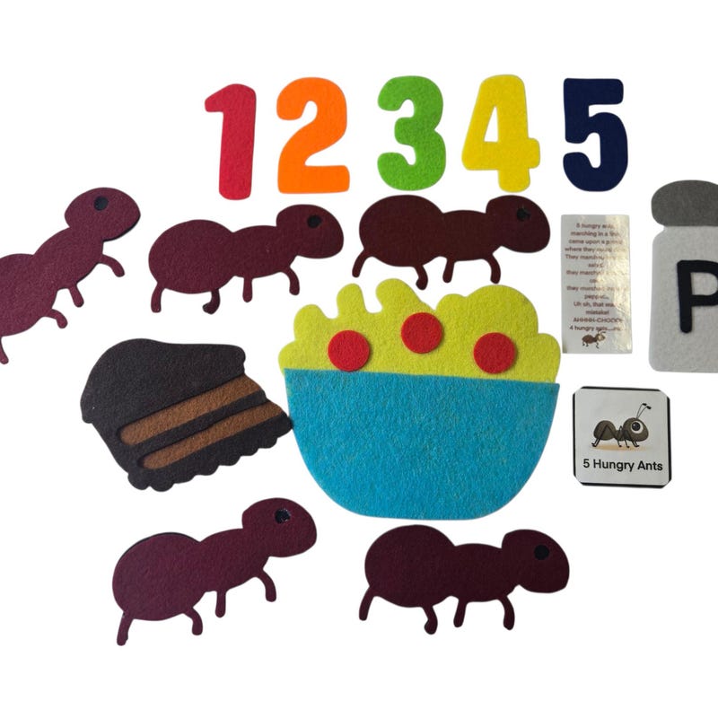 Felt Stories for Counting - Etsy