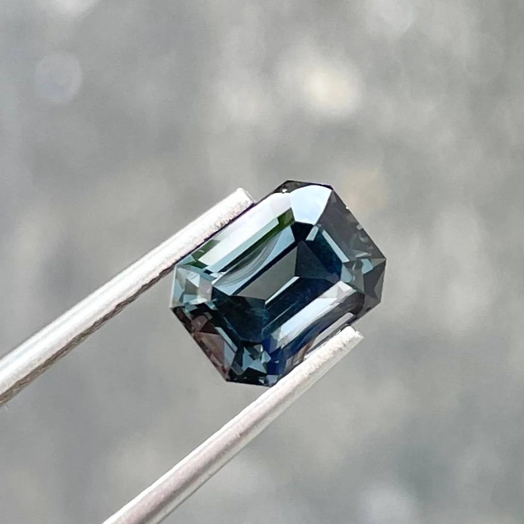 Elegant Gray Spinel, Natural Burmese Spinel Gemstone, VVS Classic ...