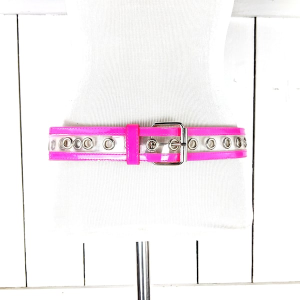 Hot Pink Belt - Etsy