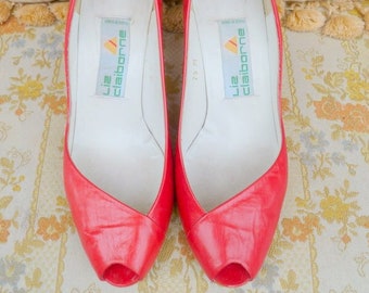 Vintage Peep Toe | Etsy