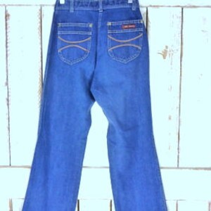 Vintage Lord Isaacs Zipper Fly High Waist Denim Jeans/straight Leg Blue ...