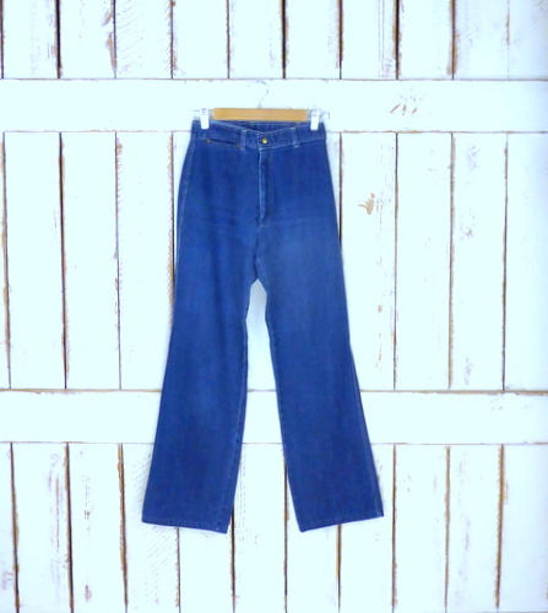 Vintage Lord Isaacs Zipper Fly High Waist Denim Jeans/straight Leg Blue ...