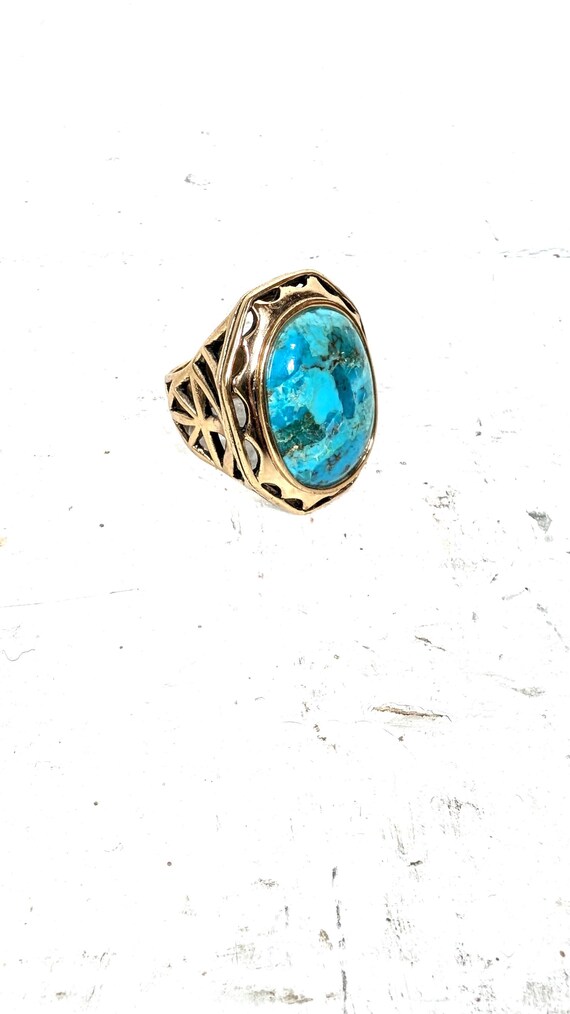 vintage metal chunky - Gem