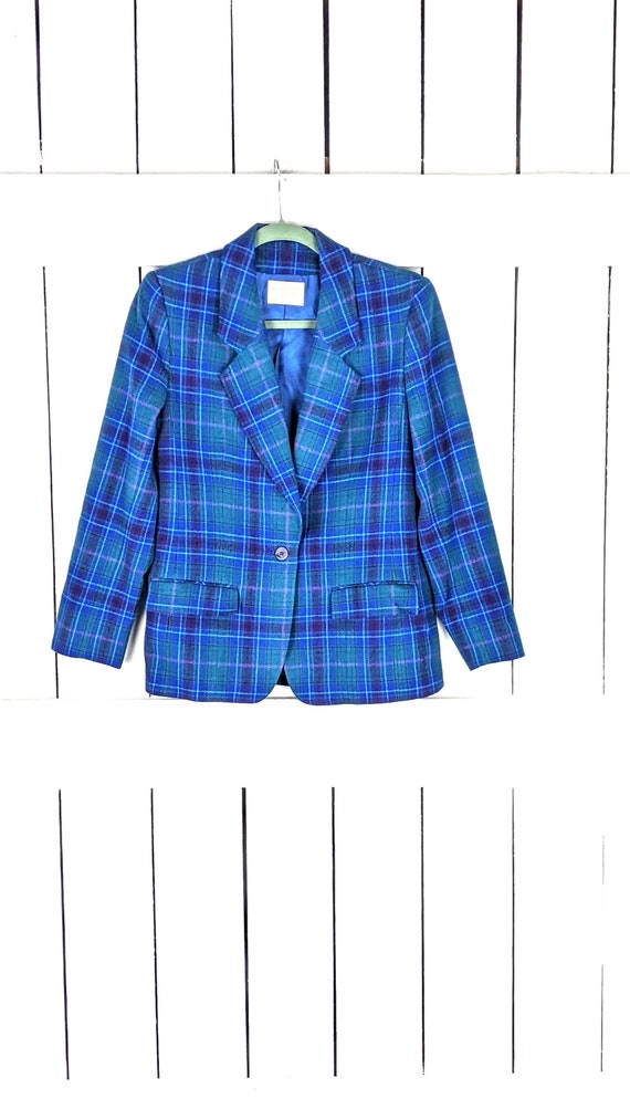 Pendleton blue green tartan - Gem