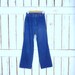 Vintage Lord Isaacs Zipper Fly High Waist Denim Jeans/straight Leg Blue ...