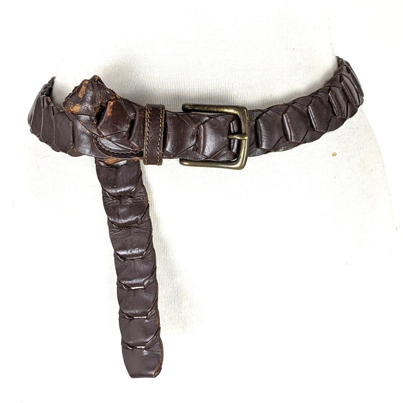 Leather Link Belt - Etsy