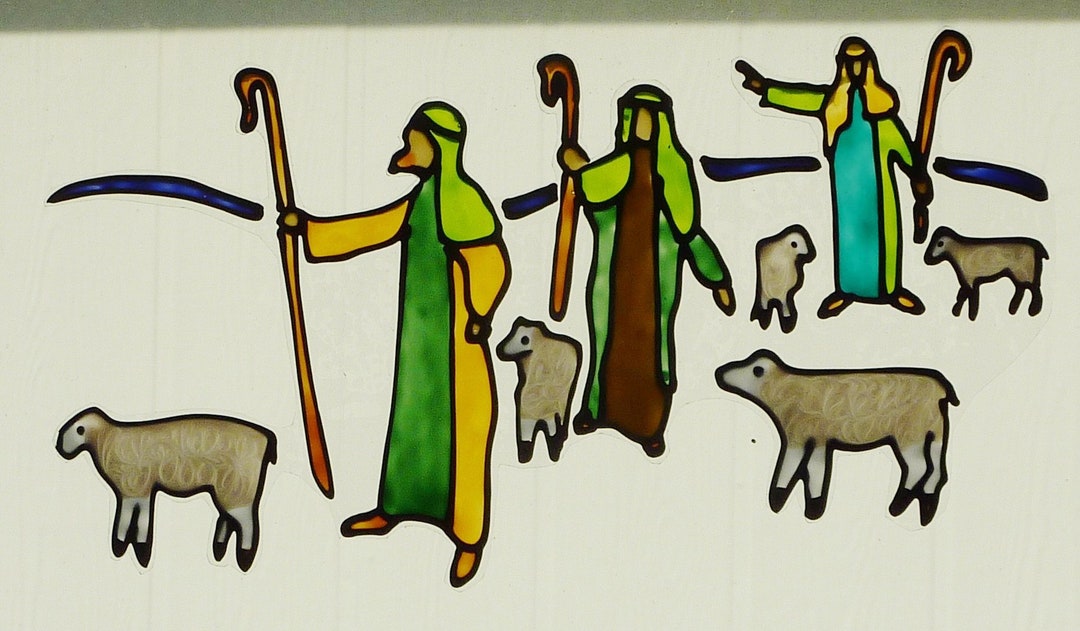 Christmas Shepherds in the Field - Etsy