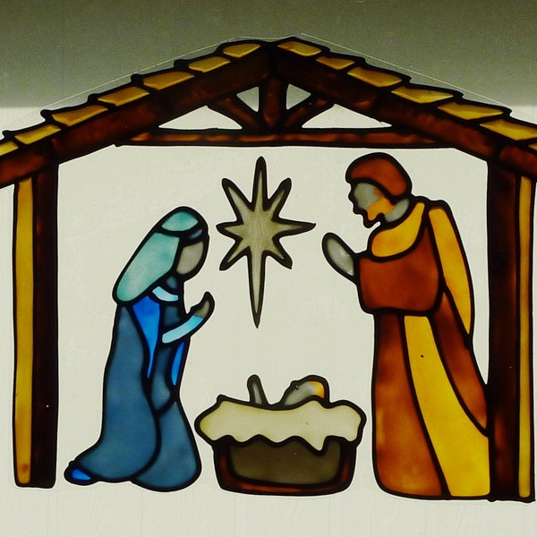 Nativity Decal - Etsy UK