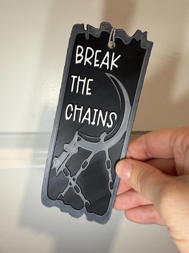 Red Rising Bookmark - 3D Printed - Etsy