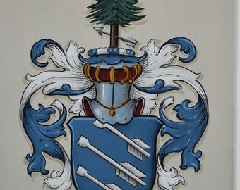 Mooney Family Crest Print - Etsy