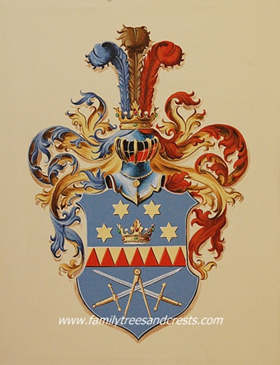Wappen erstellen lassen handgemalte Familienwappen auf - Etsy.de