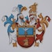 Personalized Family Crest Painting, Featuring a Hand-painted Coat of ...