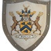 Knight Shield With Hand Painted Family Crest Coat of Arms Shield ...