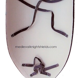 Wooden Knight Shield, 24 X 30-inch Blank Wood Heater Shield - SCA ...