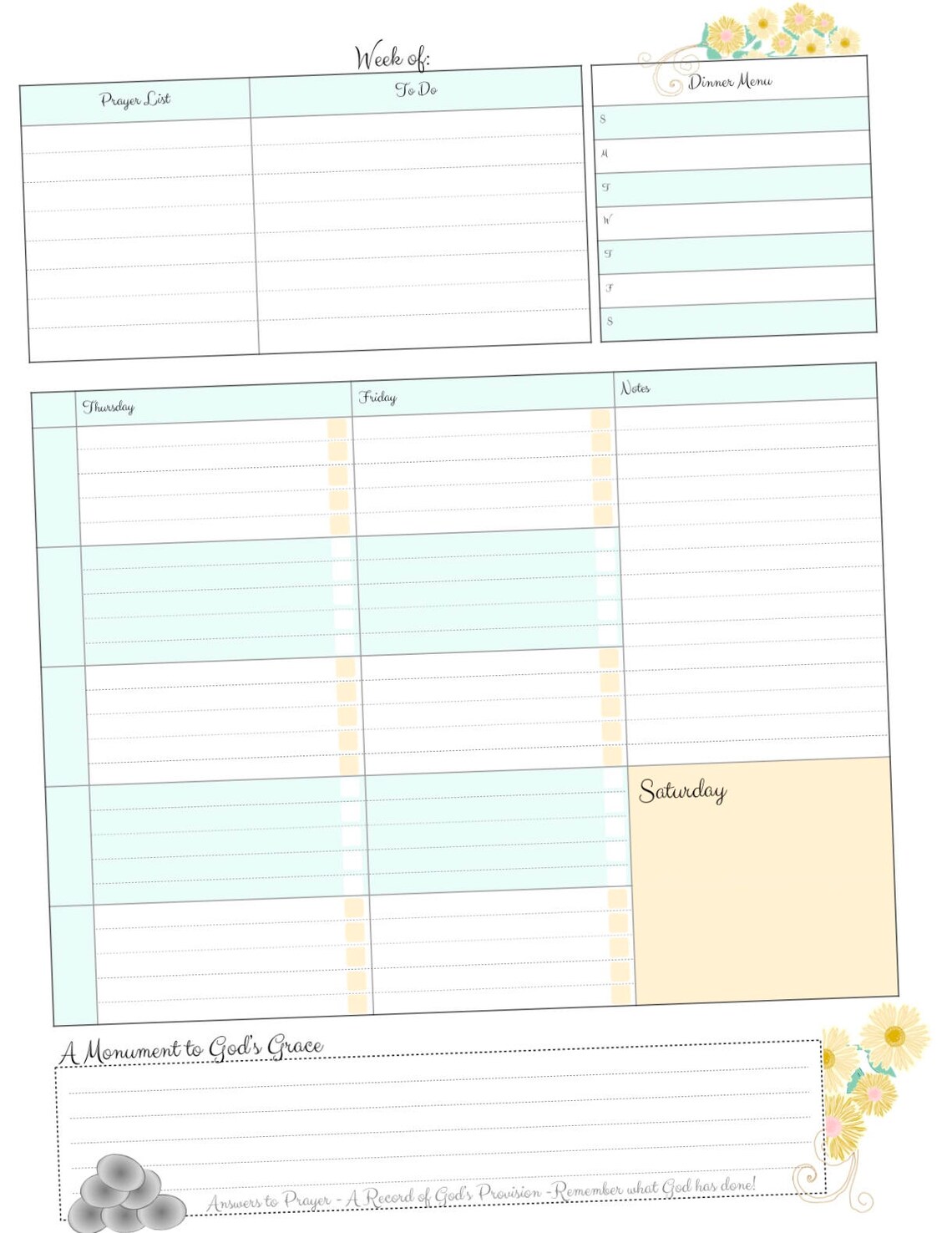 Homeschool Planner - Weekly Planner and Journal for School and Life ...