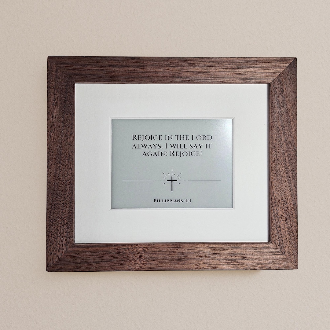 Daily Bible Verse Digital Picture Frame: Christian Scripture Display - Etsy