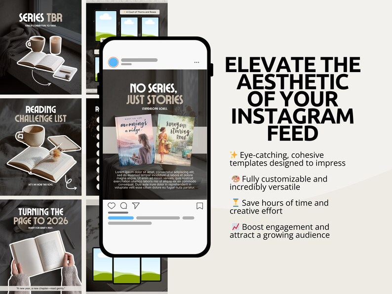2026 Bookish Carousel Template for Bookstagram & Booktok Viral Trendy ...