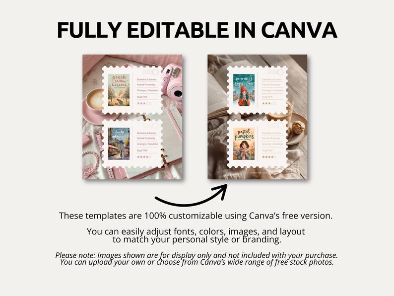 Pink Bookish Carousel Canva Template | Trendy Viral Posts for ...