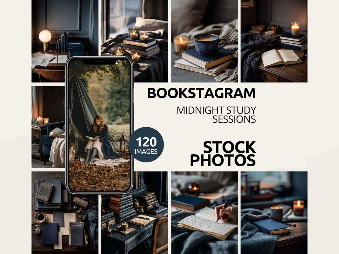 Midnight Study Sessions Bookstagram Stock Photos | Moody Reading ...