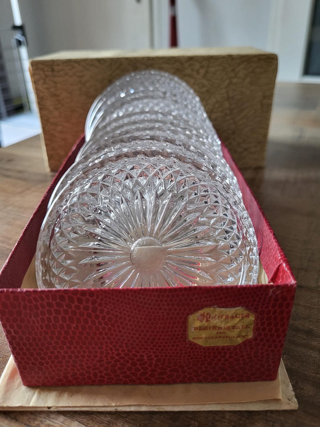 Vintage German Lead Crystal Coasters – Set of 10 - Etsy