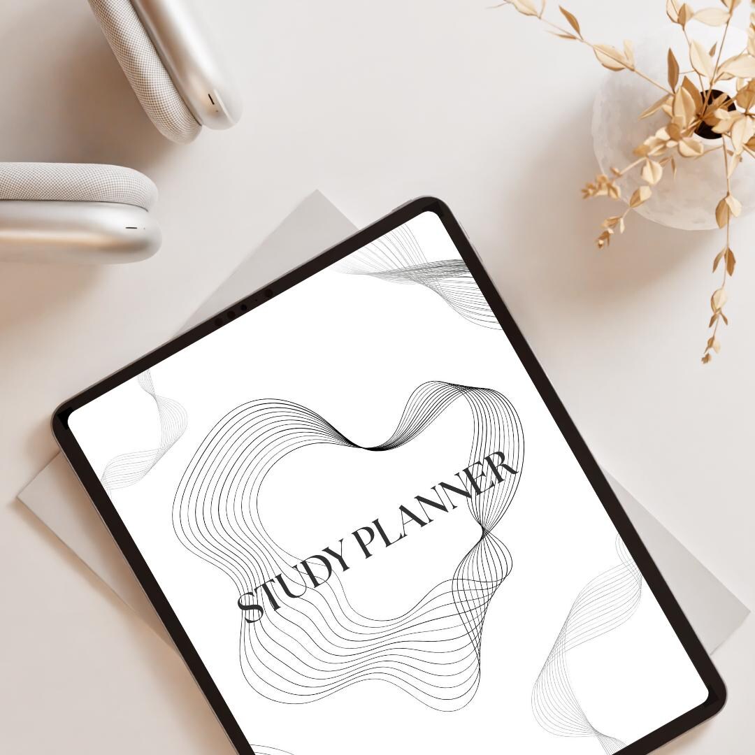 Student Study Planner | Printable Academic Organizer | Daily & Weekly ...
