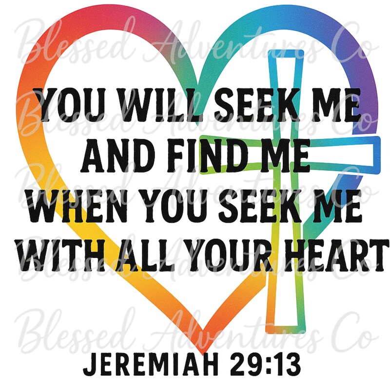 Jeremiah 29 13 - Etsy