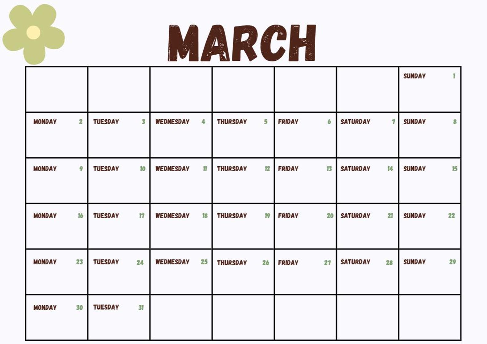 Colorful Wand Calendar 2026 - Etsy