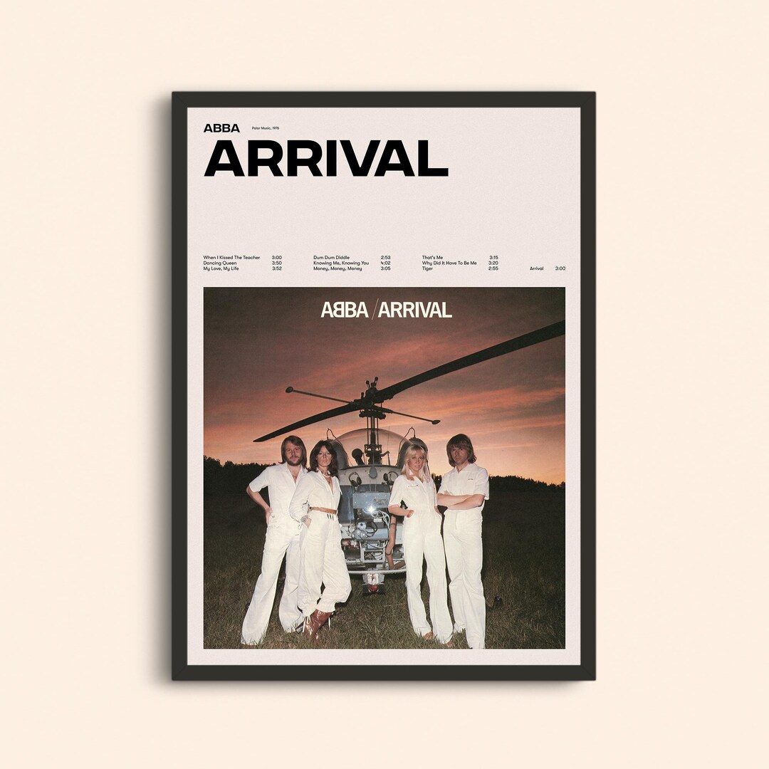 Fan Art Abba Arrival Giclée Print - Etsy