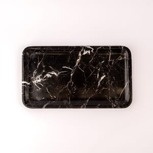 Hand-carved Marble Serving Tray – 35x20 Cm – Natural Stone Platter ...