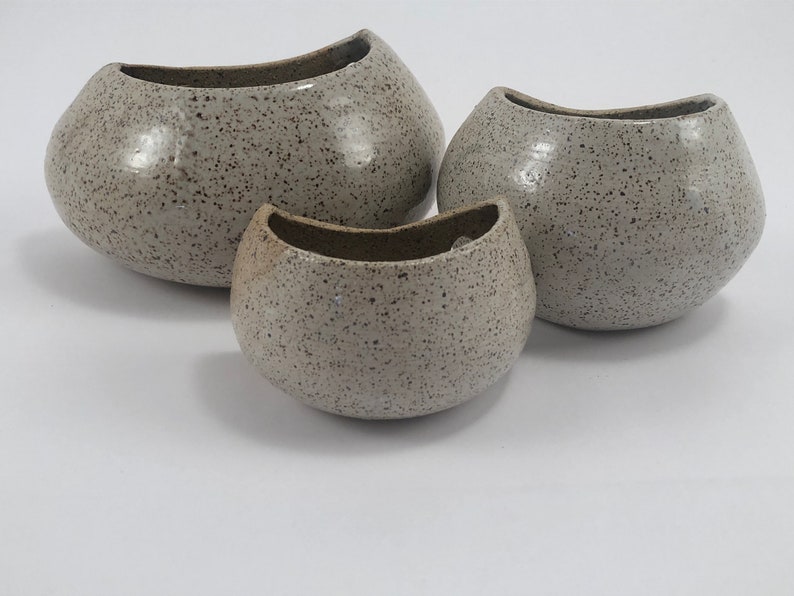 Ceramic Wall Pot Wall Planter for Succulents Air Plant Herbs - Etsy