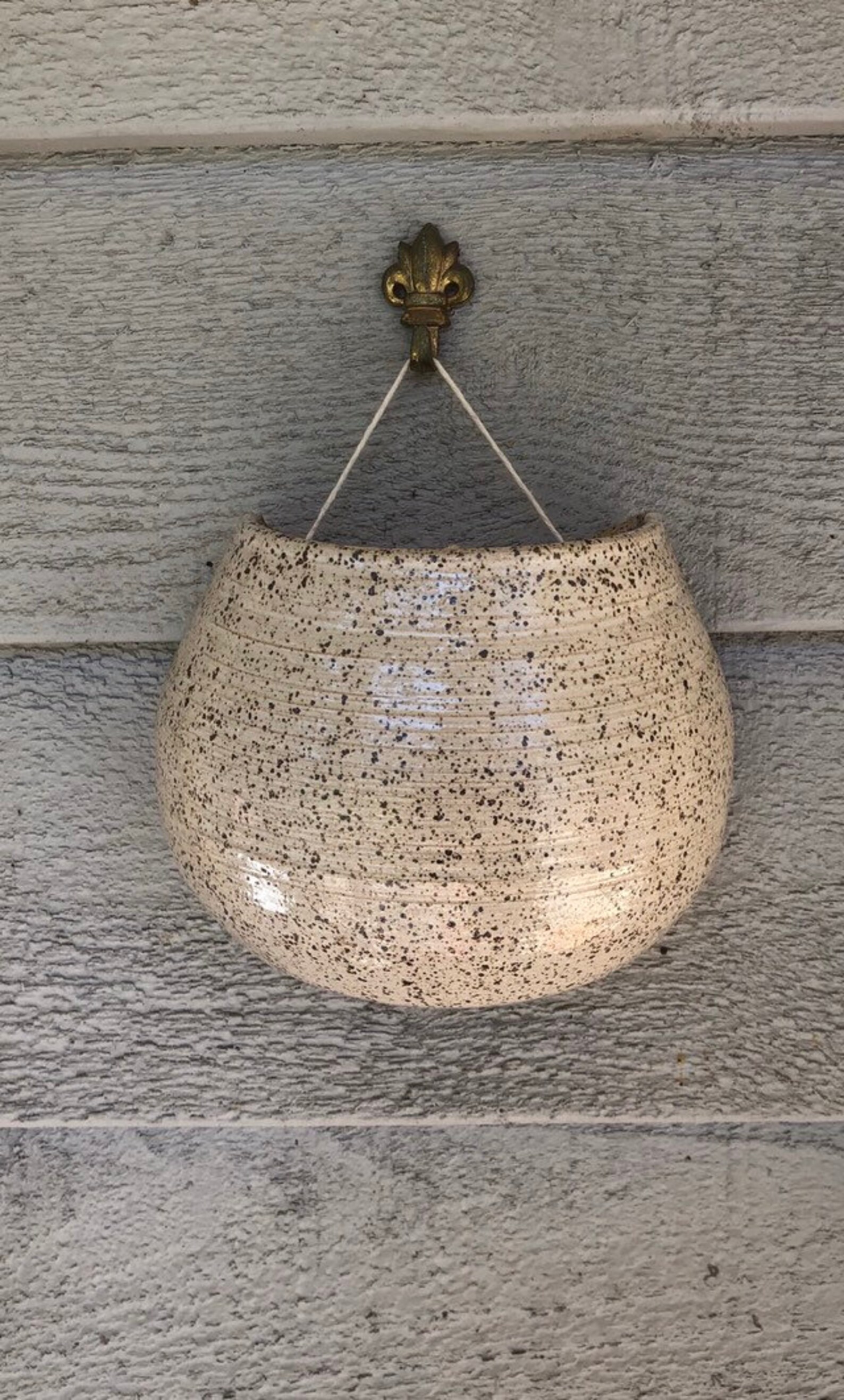 Ceramic Wall Pot Wall Planter for Succulents Air Plant Herbs - Etsy