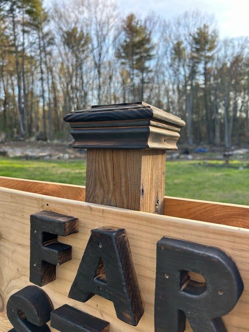 Farm Stand Sign Set With Hand Cut Burned Lettering - Etsy