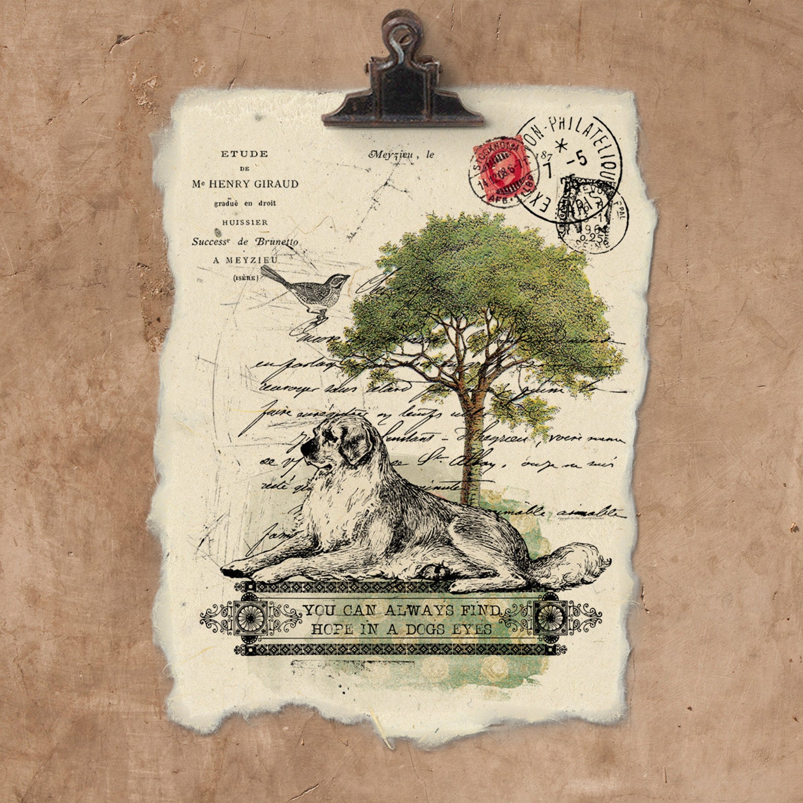Artisan You Can Always Find Hope . . . Handmade Paper Print. - Etsy
