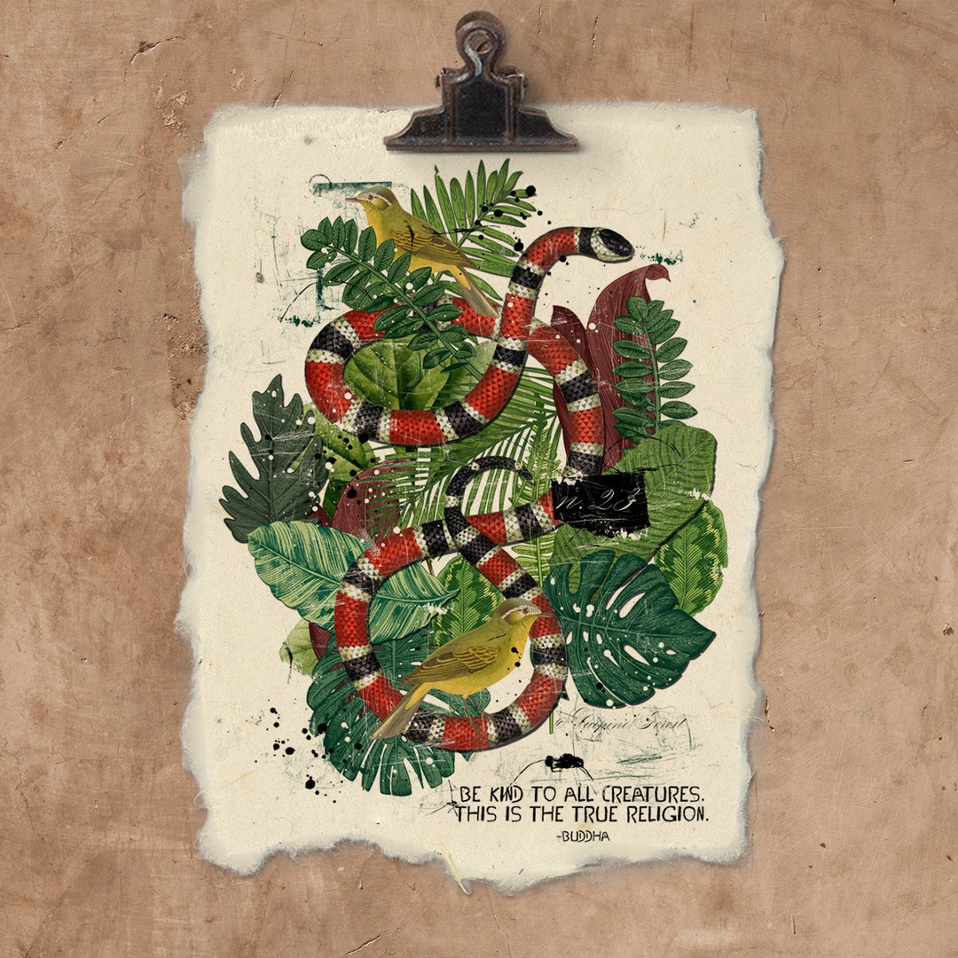 Artisan Be Kind Handmade Paper Print. - Etsy