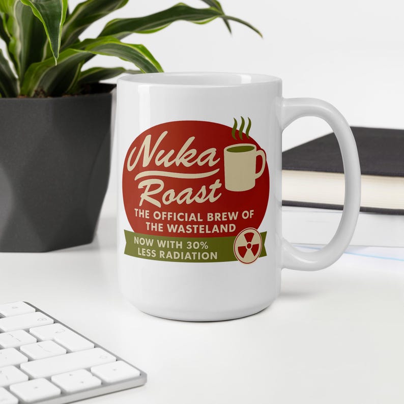 Nuka Roast Fallout Mug – Wasteland Coffee Cup | Post-apocalyptic Gamer ...