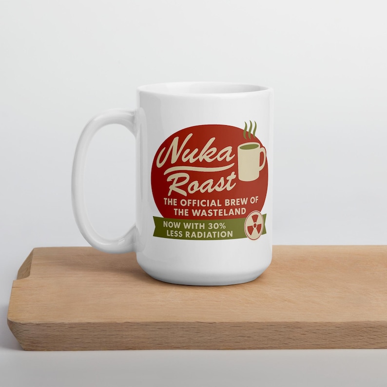 Nuka Roast Fallout Mug – Wasteland Coffee Cup | Post-apocalyptic Gamer ...