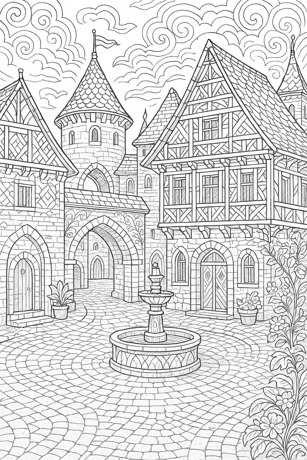 Colouring Page Creator AI Prompt: Dream and Design (text File) - Etsy