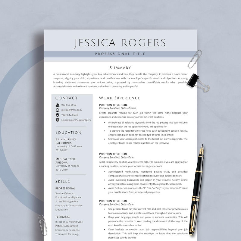 Names for a Resume - Etsy