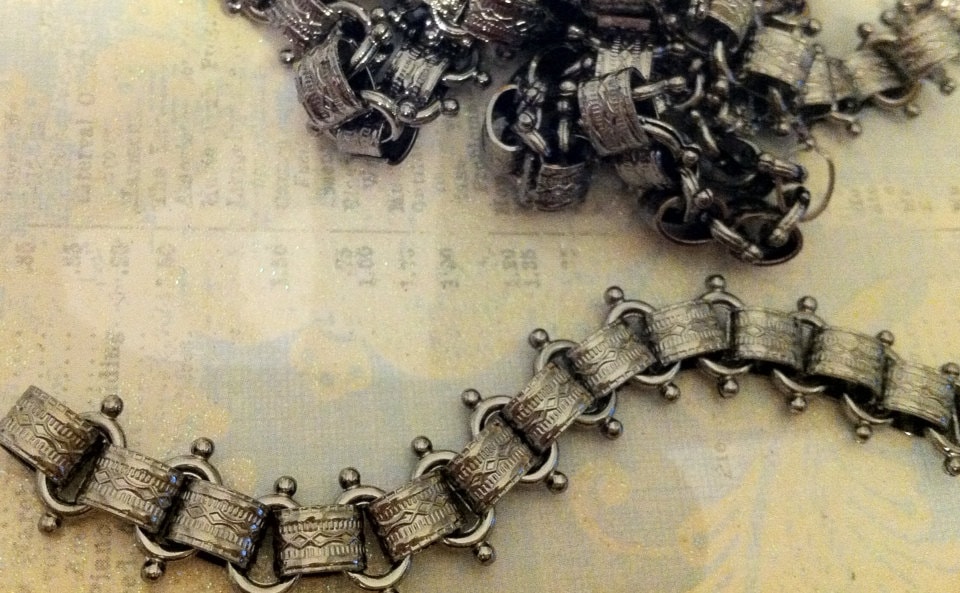 Chain Book Chain GUNMETAL Repurpose Plated - Etsy