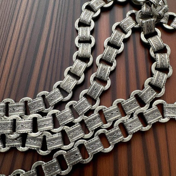 Silver Book Chain - Etsy