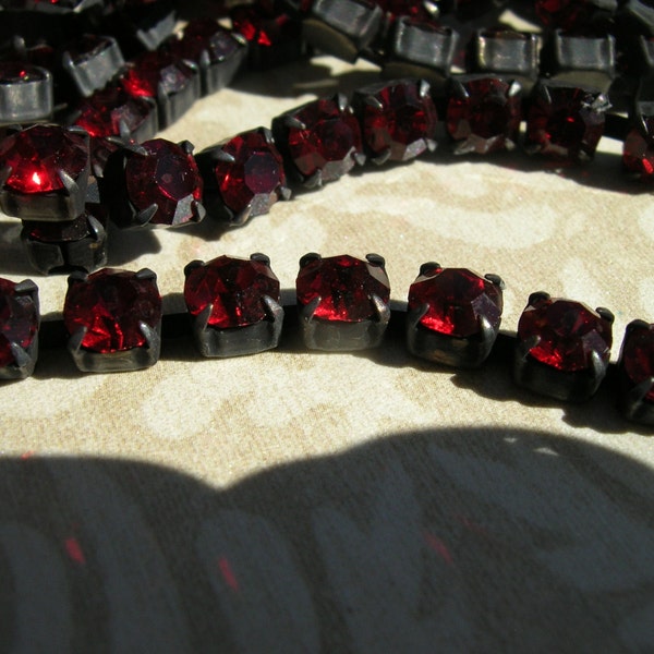 Rhinestone Chain - Etsy