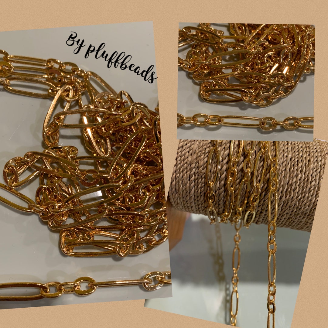Chain Couture Style High Quality Large Link PAPERCLIP 17.5 X 6 BRIGHT ...