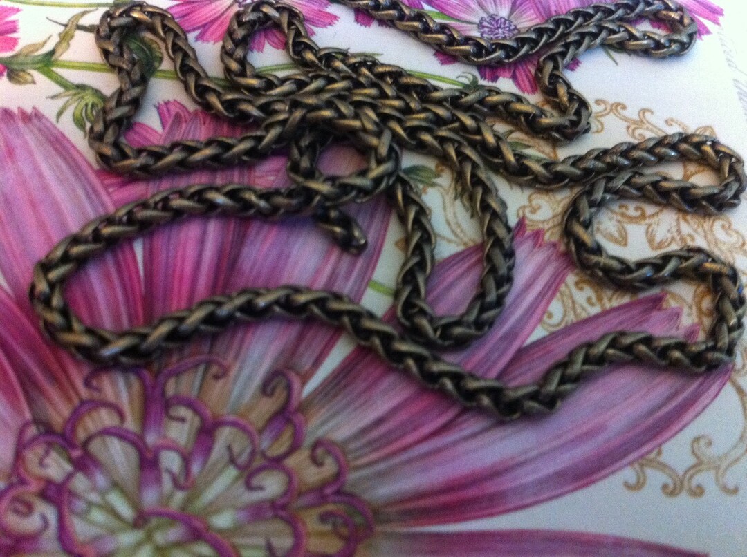 Chain Vintage Style 3mm PETITE Woven High Quality Chain Chain Sturdy ...