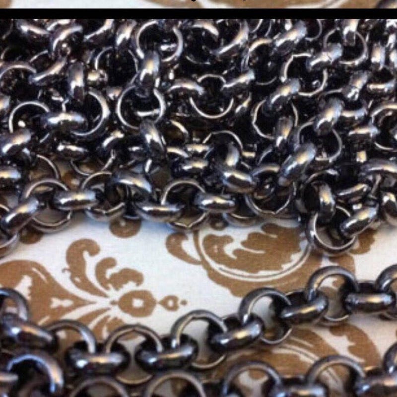Chunky Gunmetal - Etsy
