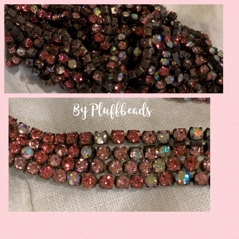 Swarovski Cup Chain - Etsy