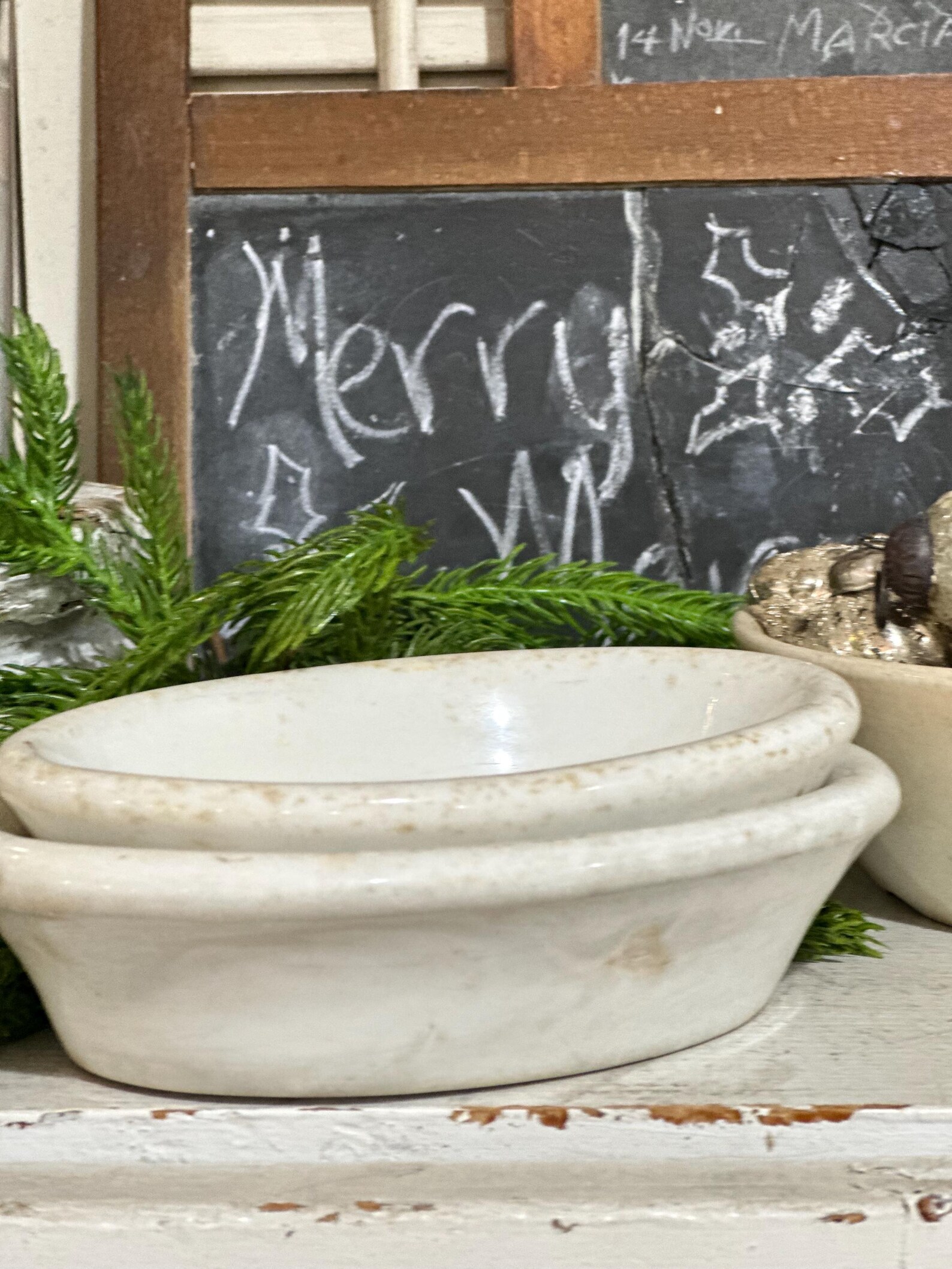 Ironstone Super Chunky Soap Dishes, Set of Two. Not Marked - Etsy