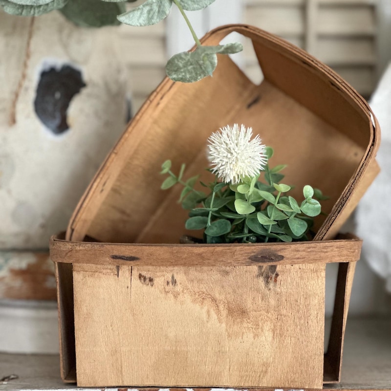 Wood Berry Baskets - Etsy