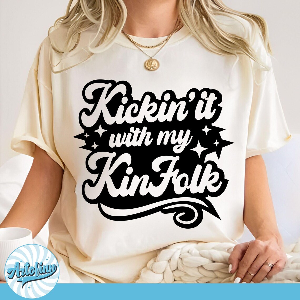 Kickin' It With My Kinfolk PNG: Family Reunion Design (digital Download ...