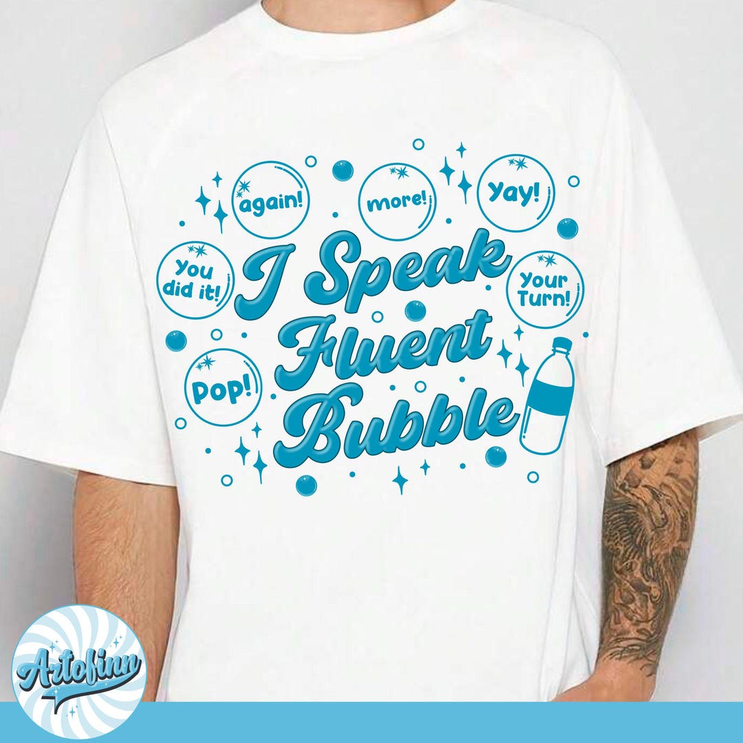 I Speak Fluent Bubble Quote PNG, Cute Bubble Saying PNG, Funny Speech ...