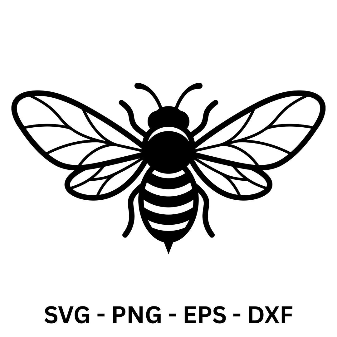 Bee Svg, Flying Bee, Queen Bee Svg, Honey Svg, Bee Pun Svg, Bee Hive ...